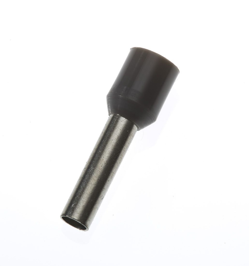 Terminal tubular aislada 12AWG - 12mm | Didácticas Electrónicas I+D